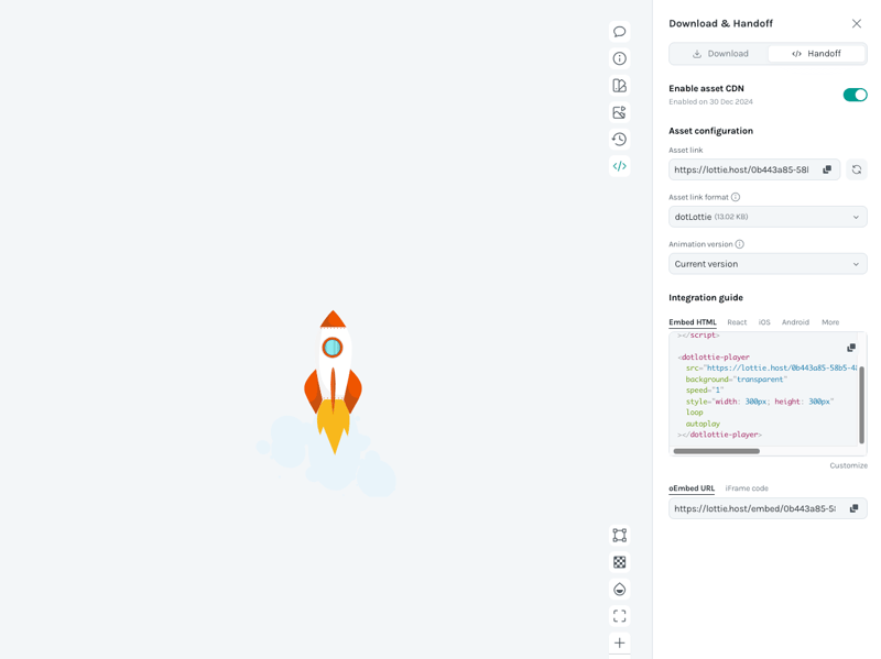 Using LottieFiles 🚀 Sprocket Rocket Documentation